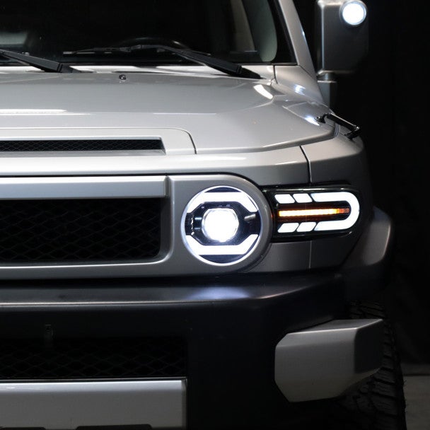 Toyota FJ Cruiser 2007-2015 FULL LED Projector Headlights w/Sequential ...